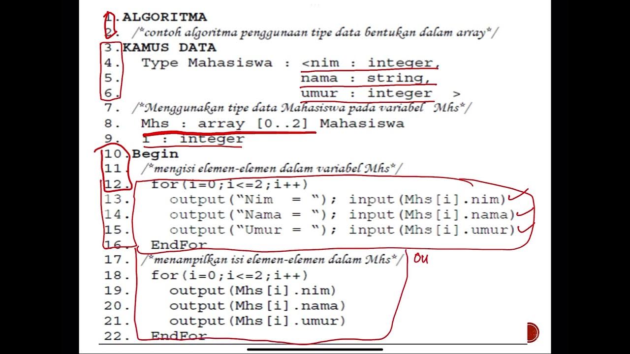 Struct + Array - YouTube