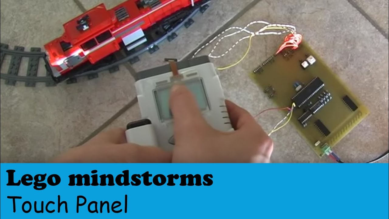 LEGO ® mindstorms NXT with Touch Panel and IR- Link - YouTube