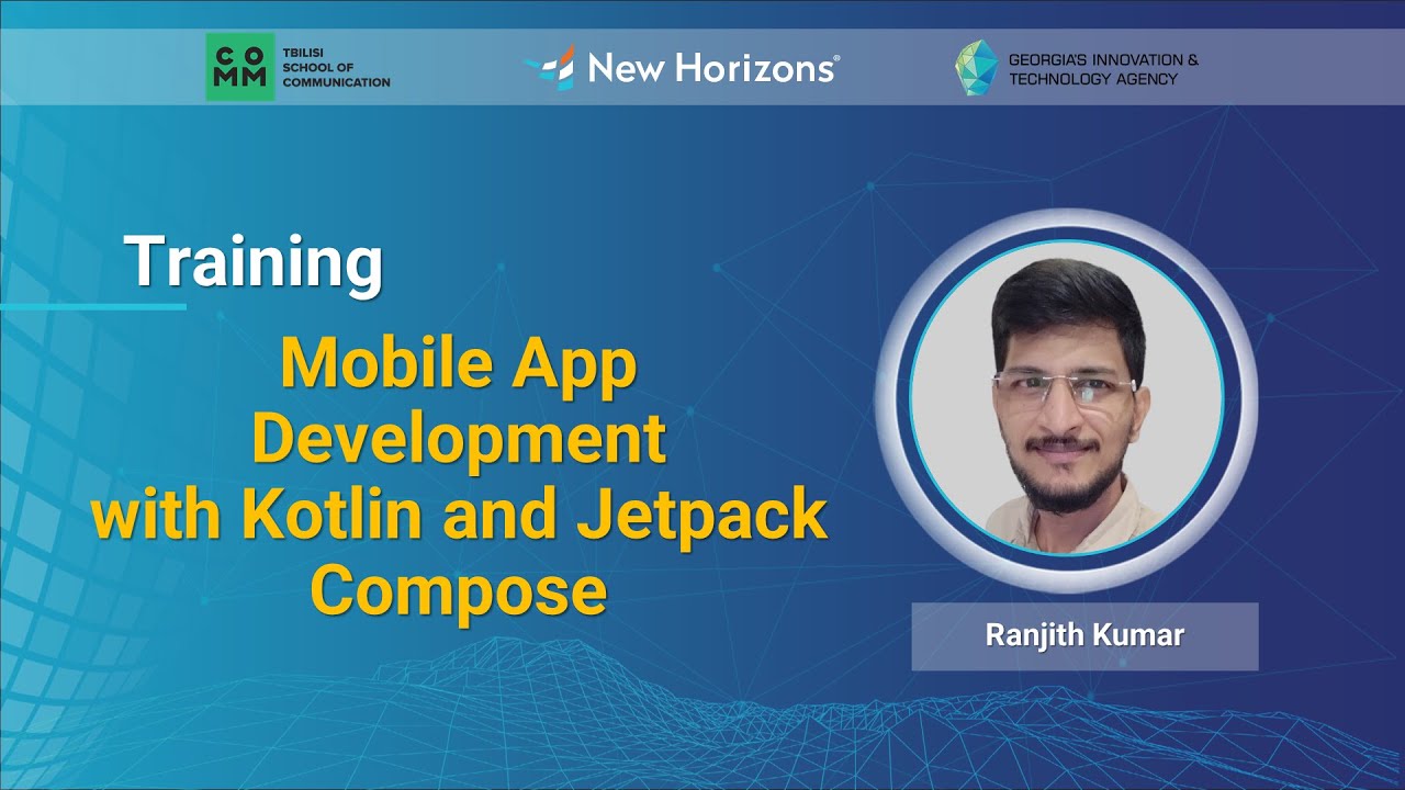 Mobile App Development with Kotlin and Jetpack Compose with Ranjith Kumar - YouTube