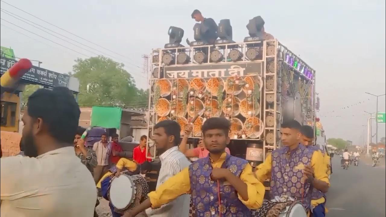 Jai mata di Dhumal nagpur in hinganghat me song dewa Sri ganesha - YouTube