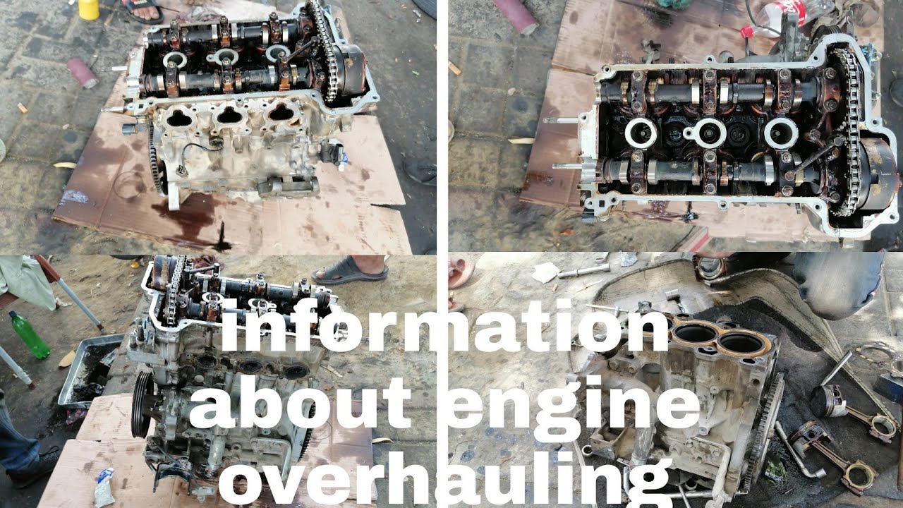 How To Overhaul K6a 660cc Engine - YouTube