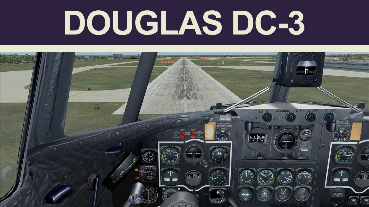 Microsoft FS9 Flight #4: Quick Circuit in the MAAM-SIM Gooney Bird (DC ...