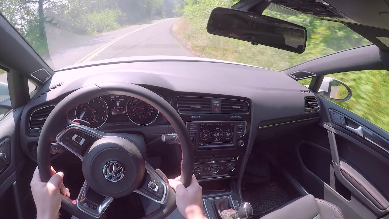2017 VW Golf GTI Autobahn Test Drive and Review - YouTube