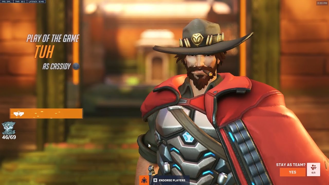 POTG! CASSIDY REWORK! IDDQD INSANE CASSIDY GAMEPLAY OVERWATCH 2 SEASON ...