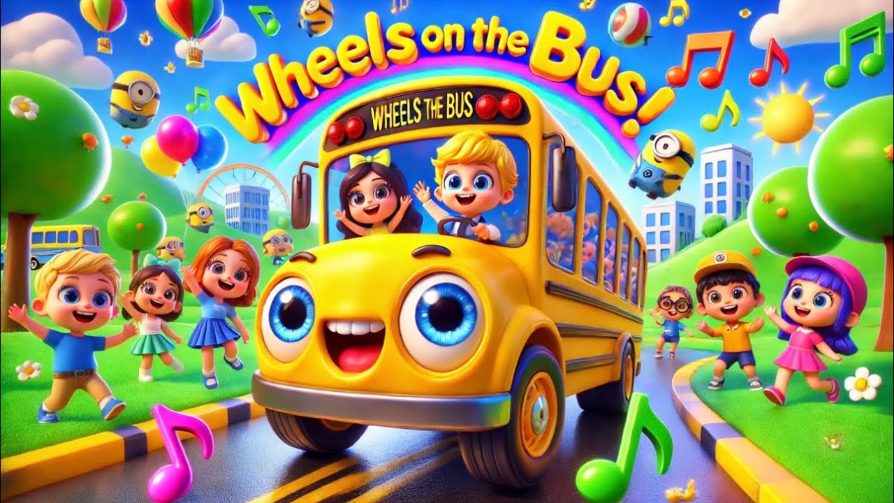 Wheels on the Bus Go Round & Round 🚌🎵 | Ultimate 3D Kids Song | Viral ...