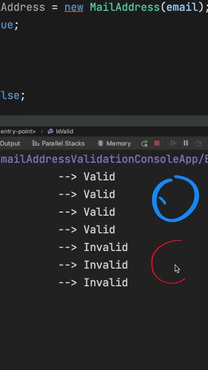 [WEB DEVELOPMENT HACKS] C# Email Validation | Tutorial by Mailtrap - YouTube