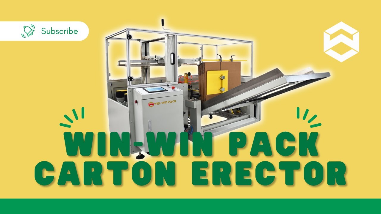 WIN-WIN PACK Automatic Case Erector/Vertical Carton Erector/Carton ...