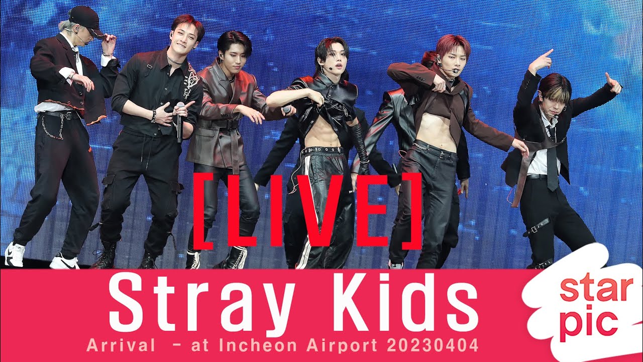[LIVE] Stray Kids Arrival - at Incheon Airport 20230404 - YouTube