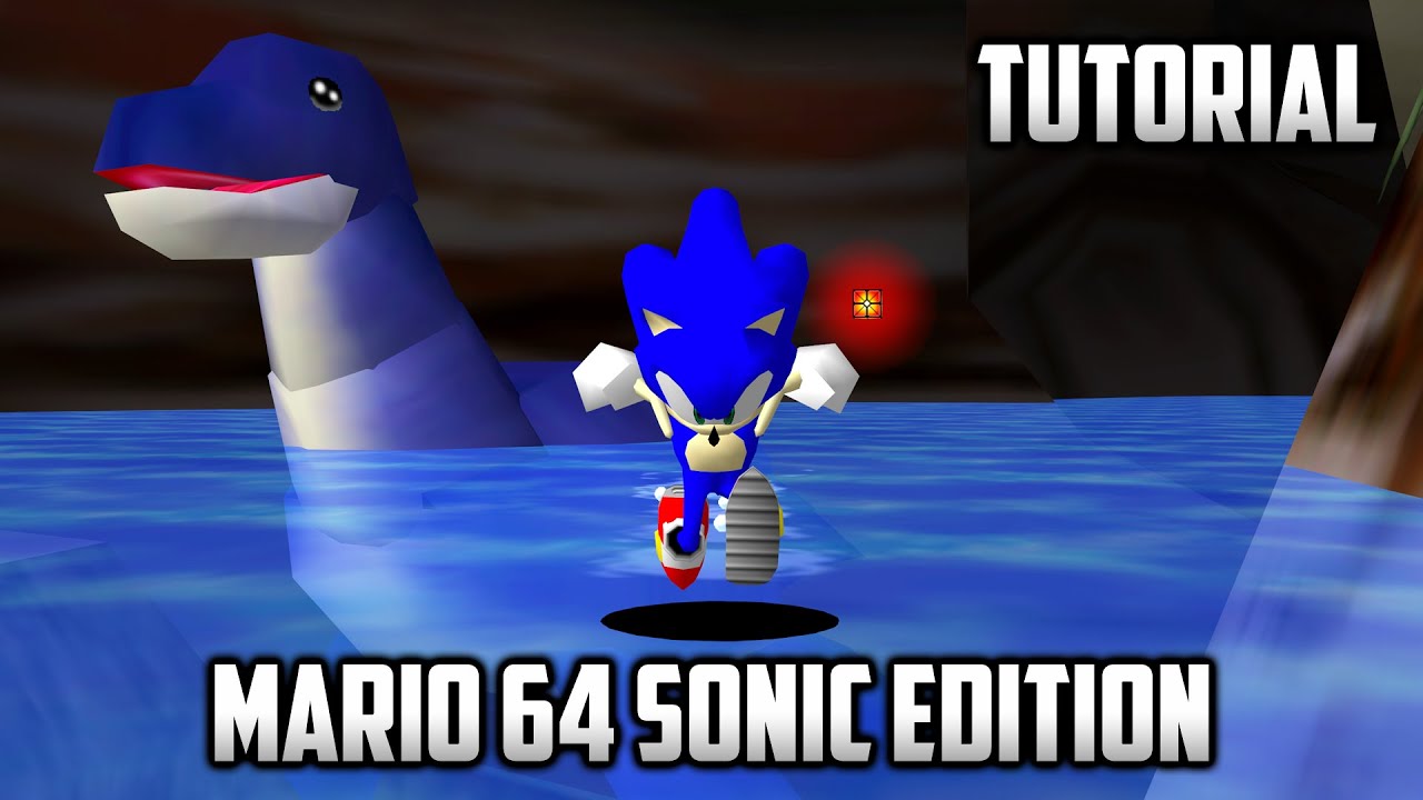 ⭐ Super Mario 64 PC Port - Tutorial - Mario 64 Sonic Edition (English ...
