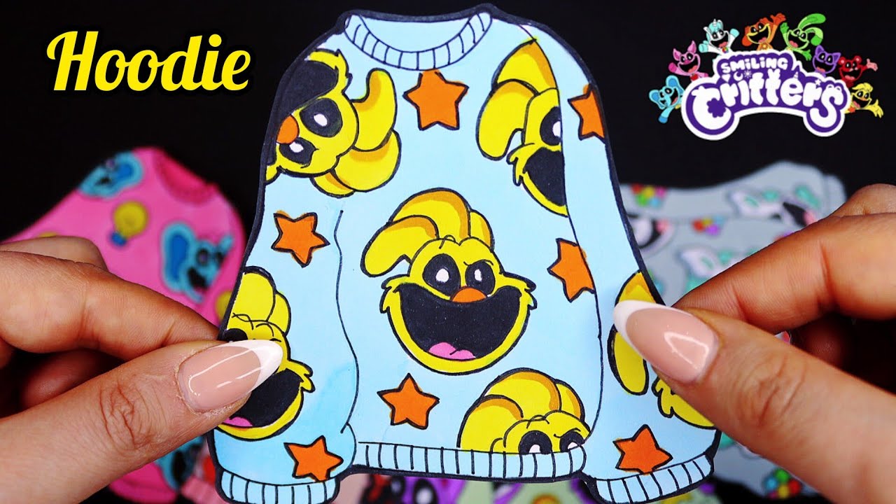 Smiling Critters Hoodie 💸Paper DIY 💸 Poppy Playtime Chapter3 | CATNAP ...