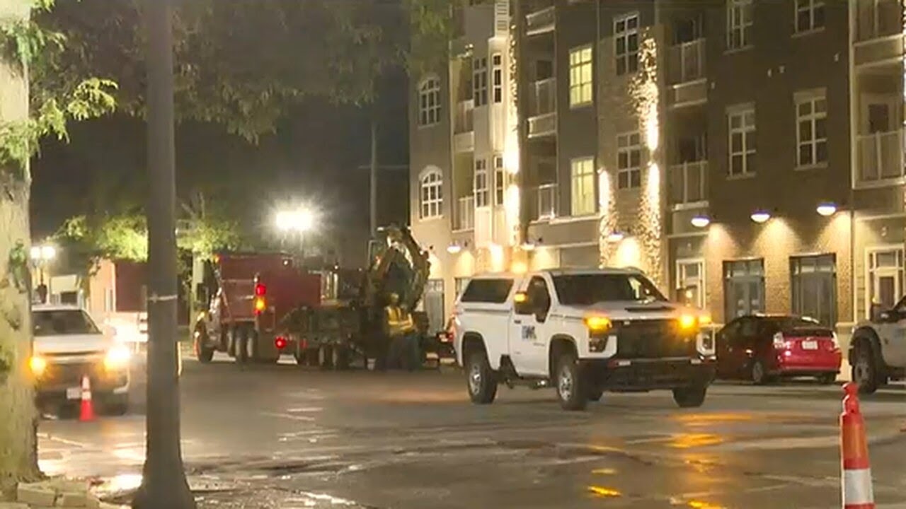 Section of Michigan Avenue in Lansing closed due to water main break ...