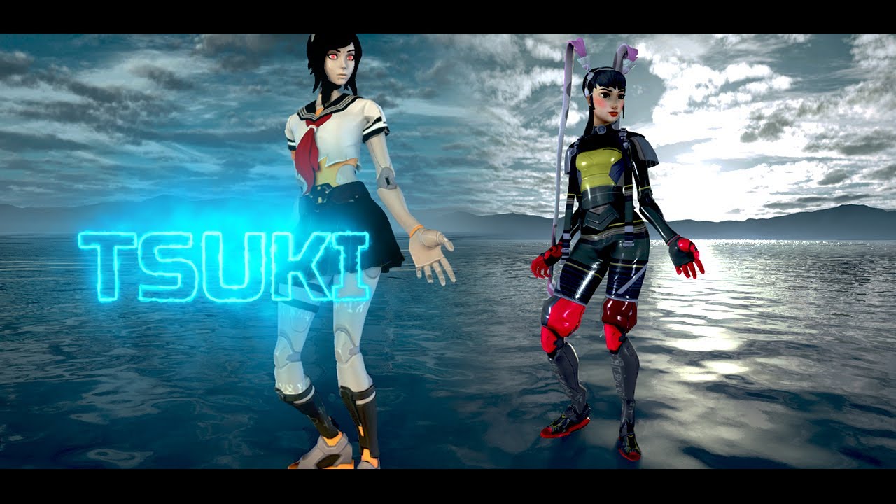 Tsuki from Fortnite | Tekken 7 MOD - YouTube