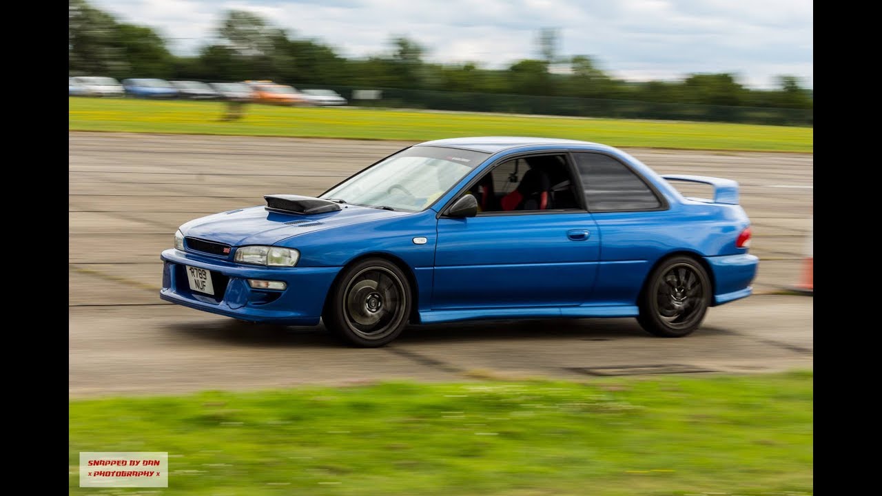 V4 Subaru Impreza STI Type R V-Limited - 1/4 Mile - Launch Control ...