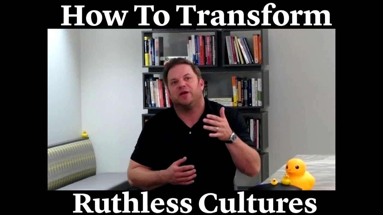 How To Transform Ruthless Work Cultures - YouTube