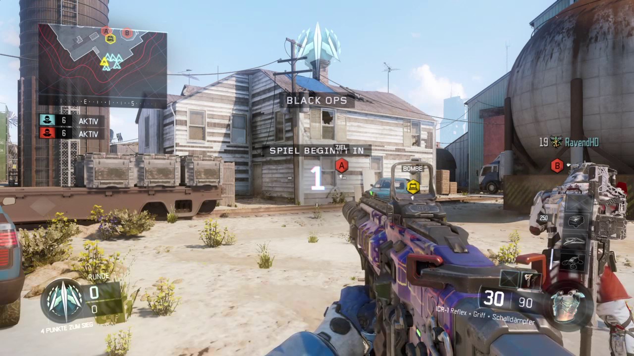 CoD BO3 Across the Map Challenge - YouTube