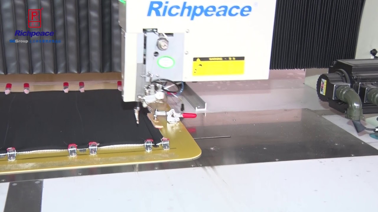 Richpeace Automatic Non-stop Sewing Machine - YouTube