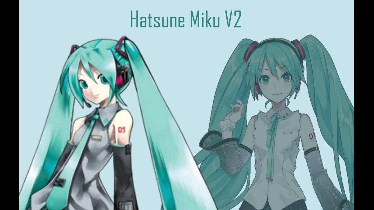 Miku V2 and Miku NT Comparison (Speech Practice) - YouTube