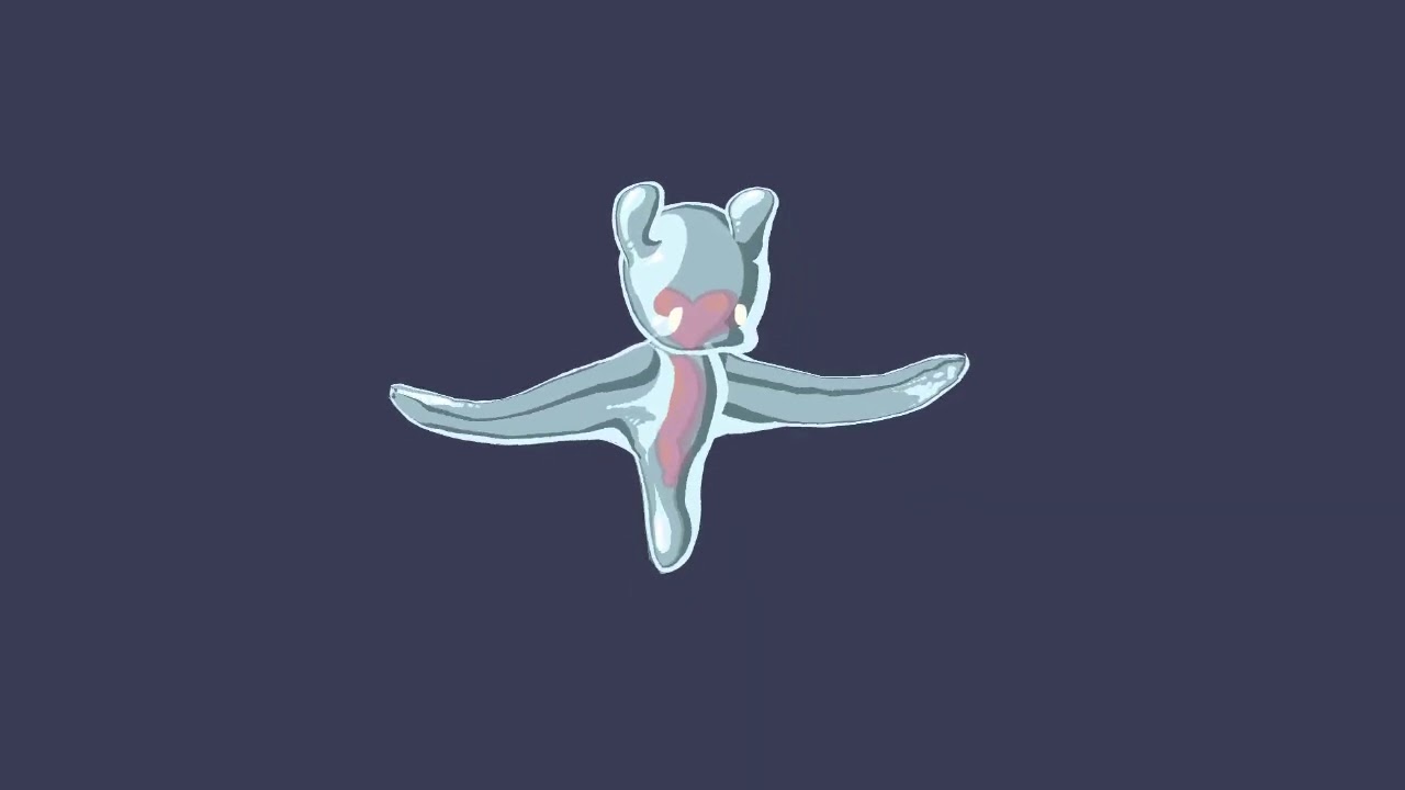 Spine 2D Clione Character's Idle Animation - YouTube