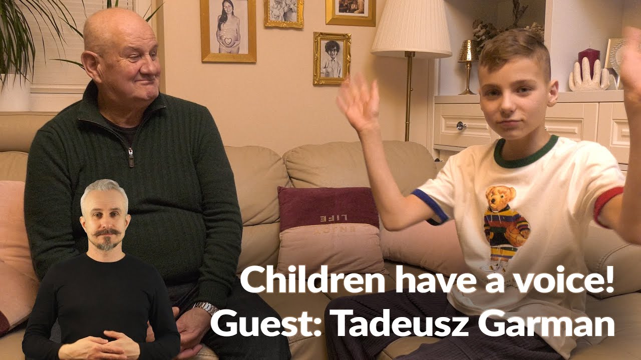 Children have a voice! Tadeusz Garman - International Sign (IS) - YouTube