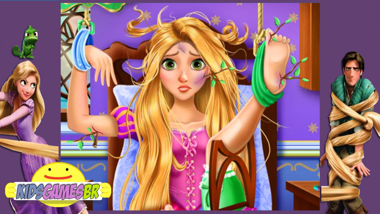 ღ DISNEY PRINCESS RAPUNZEL HOSPITAL RECOVERY | DISNEY TANGLED GAME FOR ...