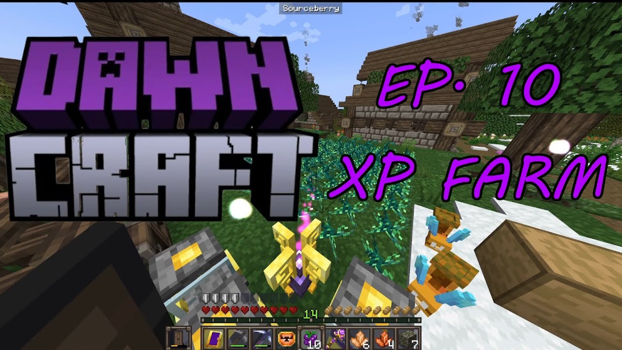 Dawn Craft ep. 10 How to make an XP Farm - YouTube