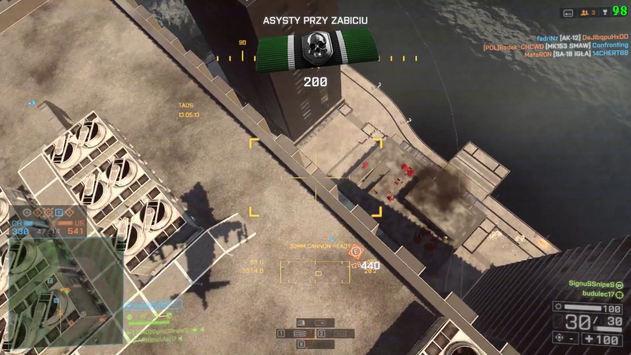 Battlefield 4 attack heli gameplay 107-1 - YouTube