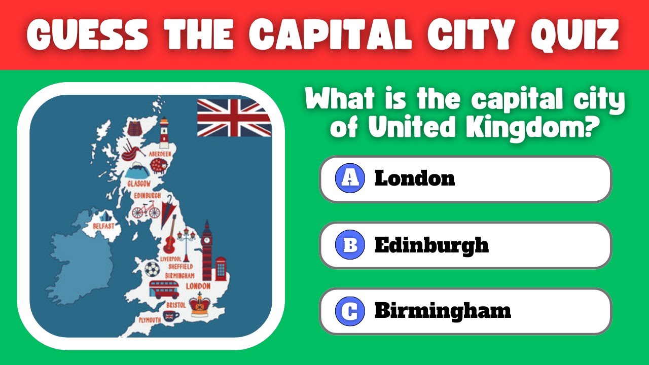 Only Geography Buffs Can Score 100% on This World Capitals Quiz! - YouTube
