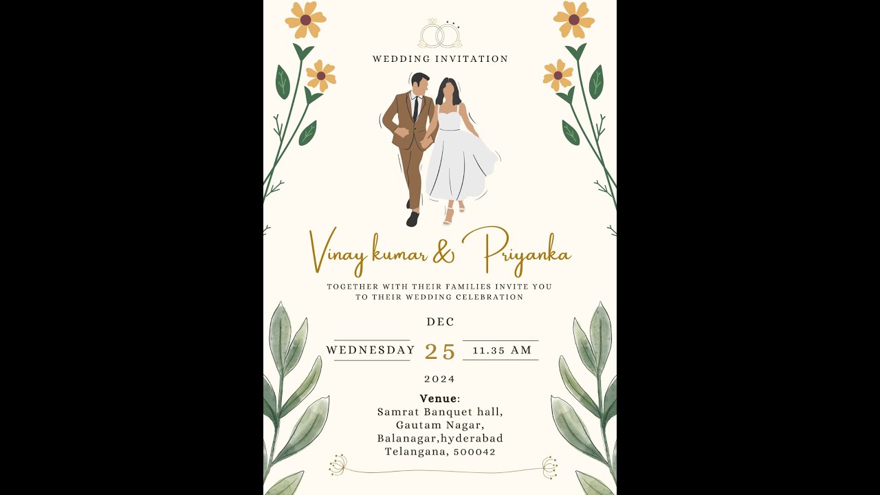 Vinay Kunar weds Priyanka | Wedding ceremony | 25th Dec 2024 11:00 AM ...