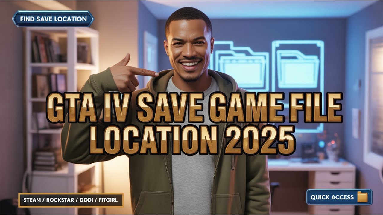 GTA IV Save Game File Location 2025 (Steam / Rockstar Launcher / DODI ...