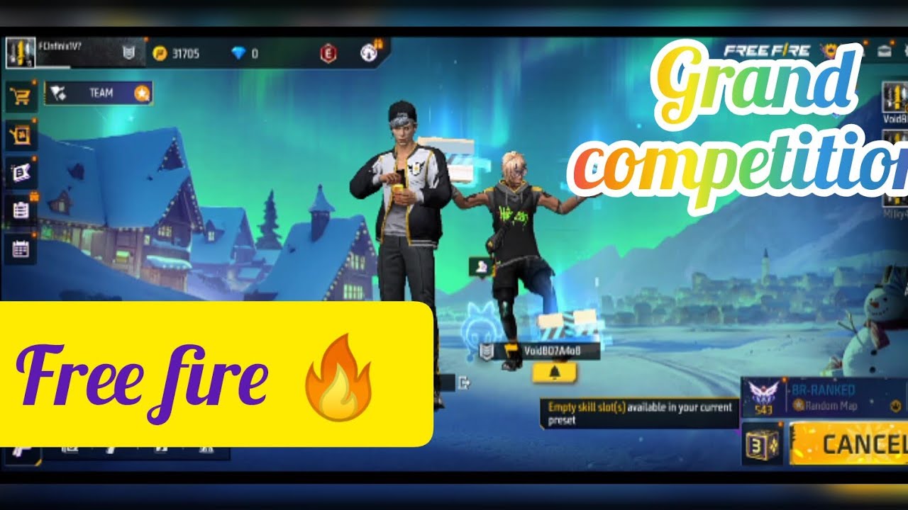 Free fire 🔥 // Competition with Lone wolf , CS Ranked , BR Ranked ...