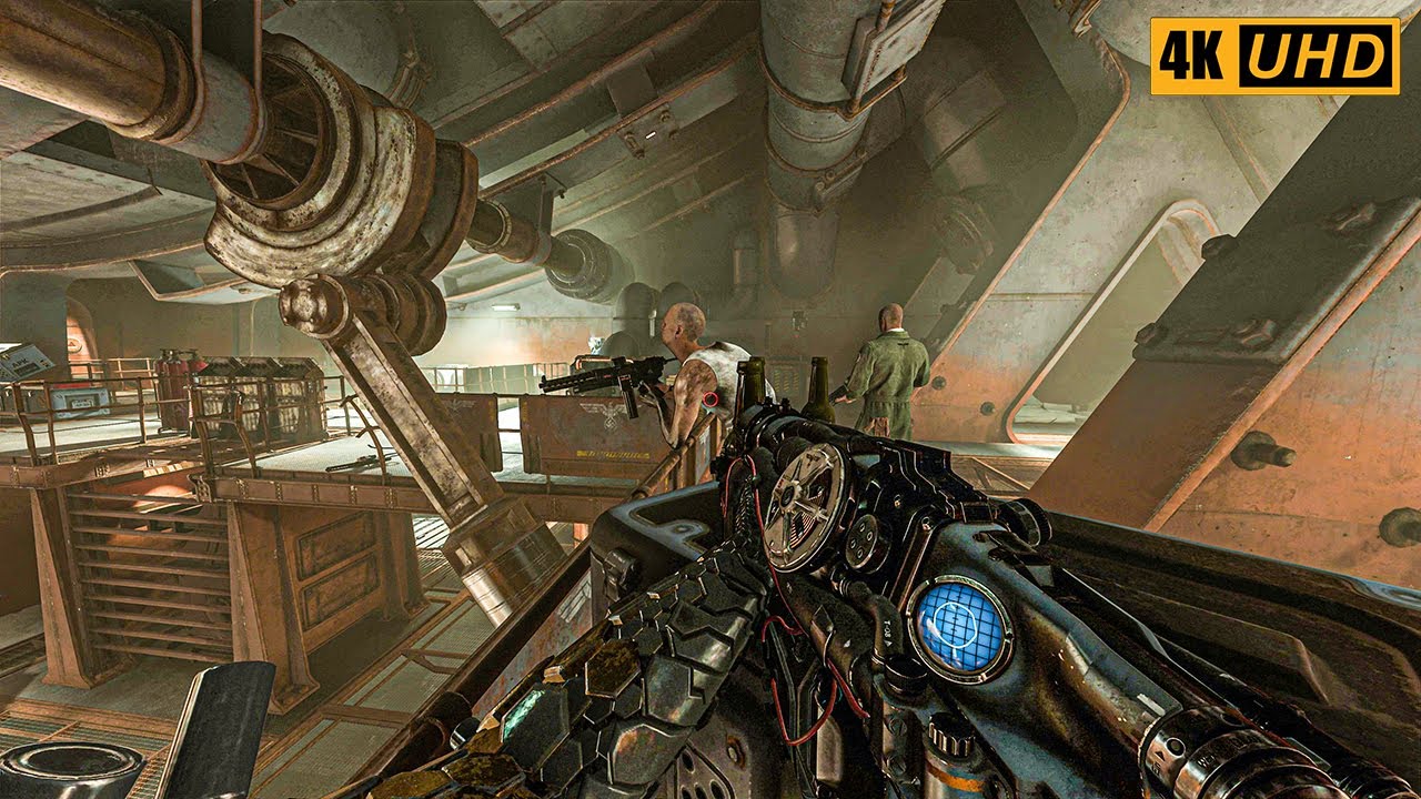 Clear the Ship From Nazi Army | Wolfenstein II: The New Colossus ...
