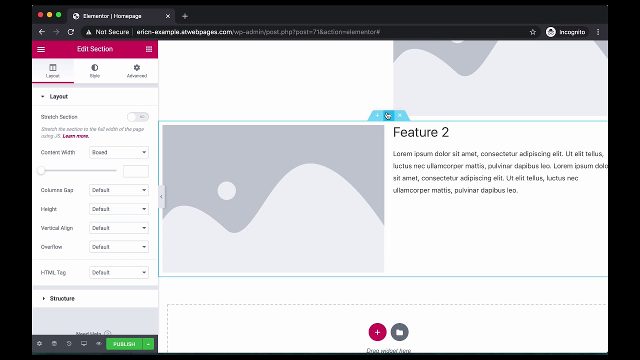 Building a website skeleton with Elementor on Wordpress - YouTube