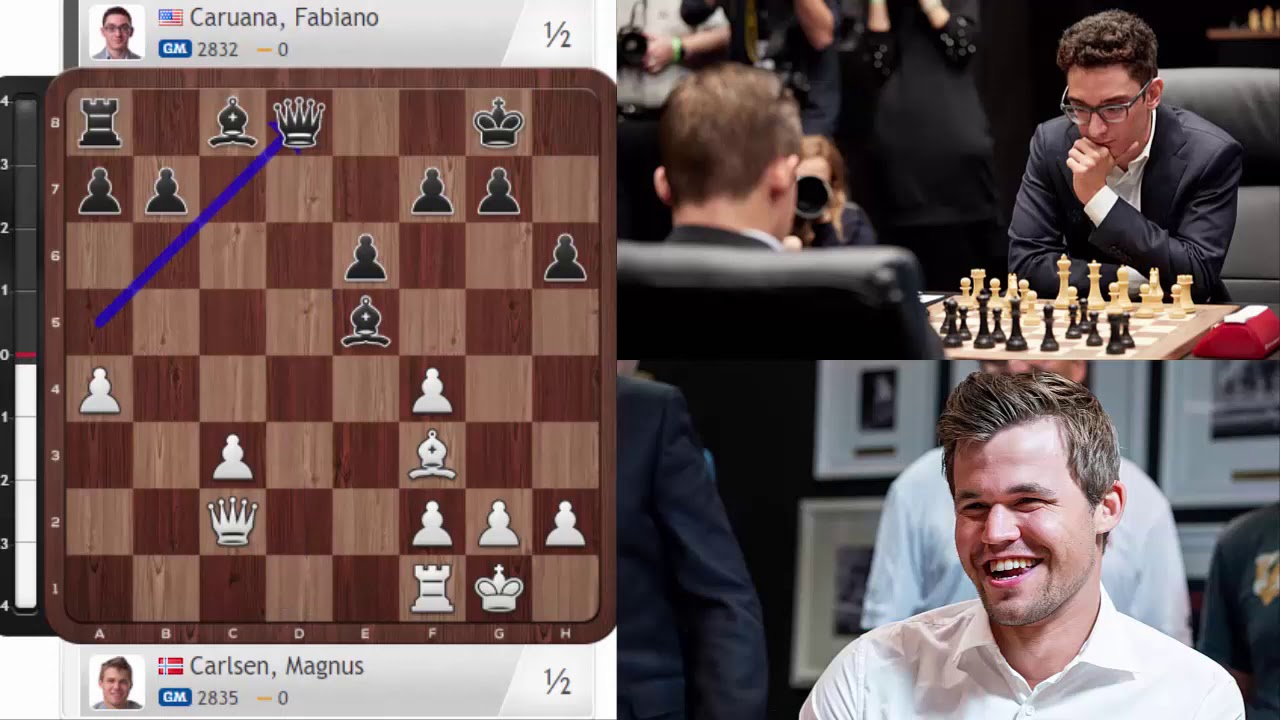 GAME 2 MAGNUS CARLSEN VS FABIANO CARUANA || World Chess Championship 2018 - YouTube