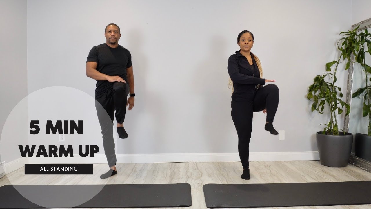 5-MIN WARM UP | Do This Before Your Workout | All Standing - YouTube