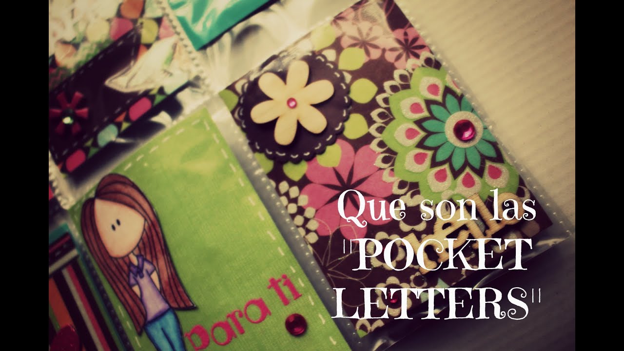 ¿Que son los Pocket letters? ¿Como hacer Pocket letter? * Creaciones ...