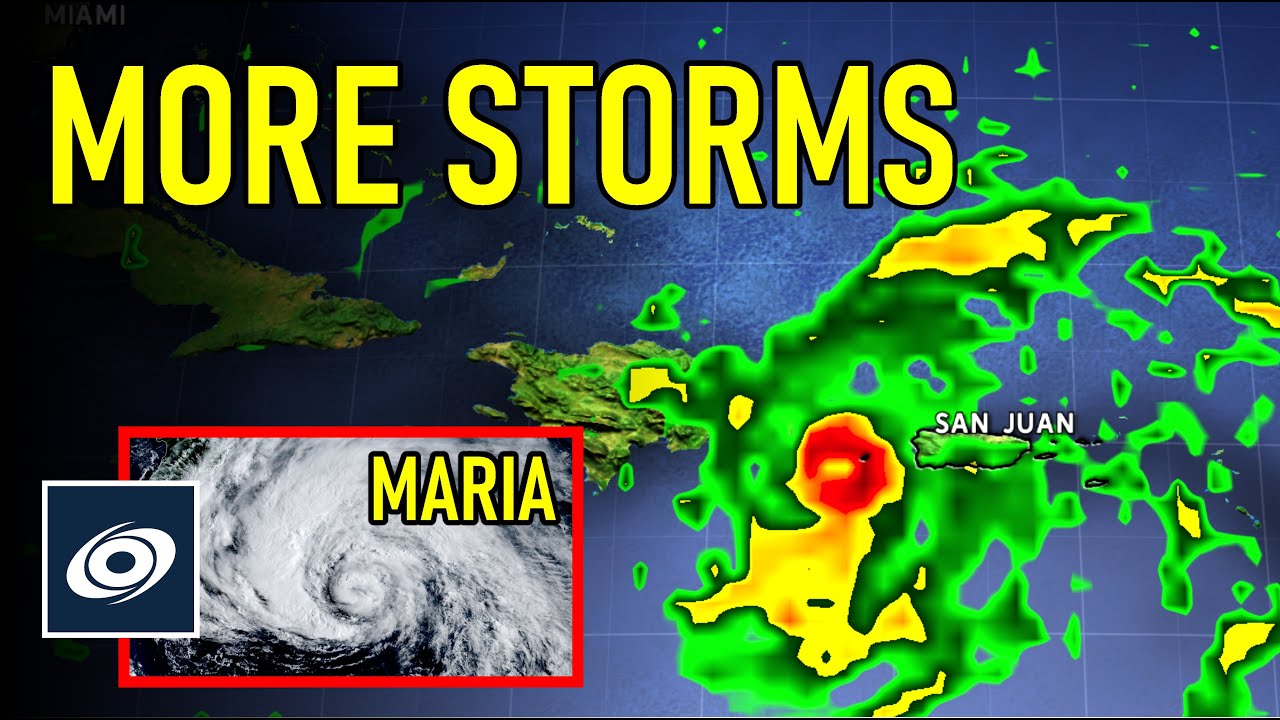 Another Atlantic storm on the way, Maria near Japan - YouTube