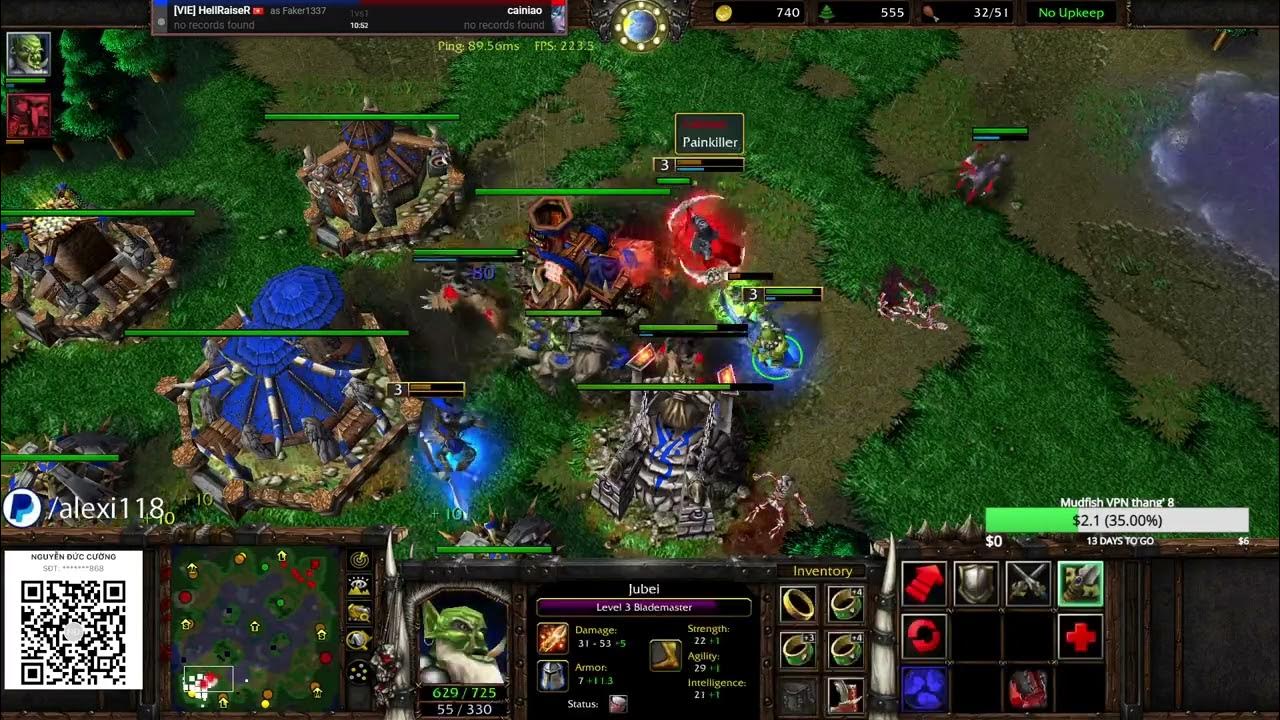 Warcraft III - Ai chỉ tôi Orc endgame NE thế nào với! (17/08/2023) - MudFishVPN - YouTube