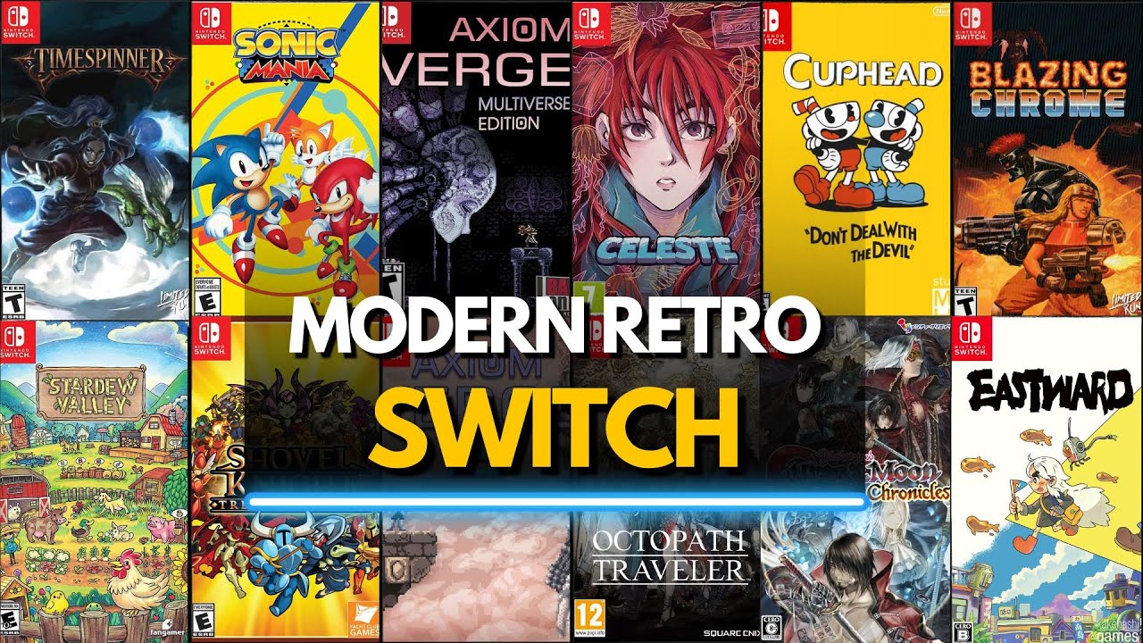 TOP 25 Best Nintendo Switch MODERN RETRO Games You Need to PLAY - YouTube