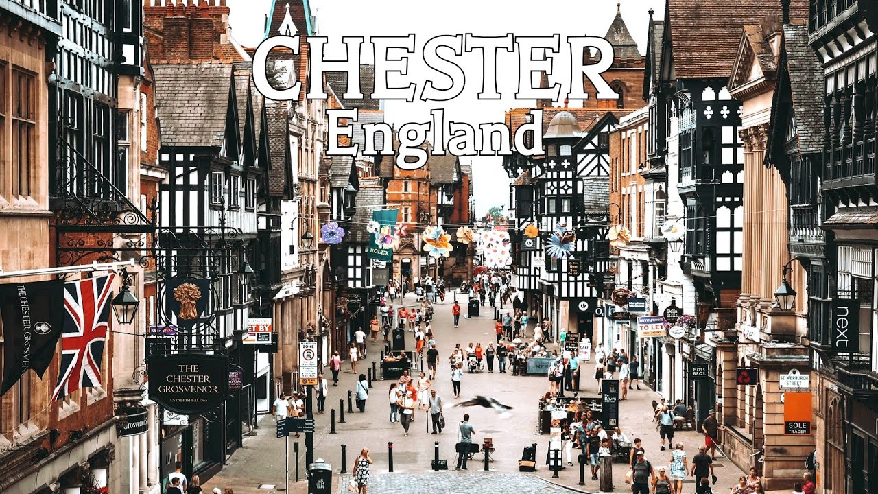 🇬🇧 CHESTER Walking Tour | England, UK | 4K HDR 60fps - YouTube