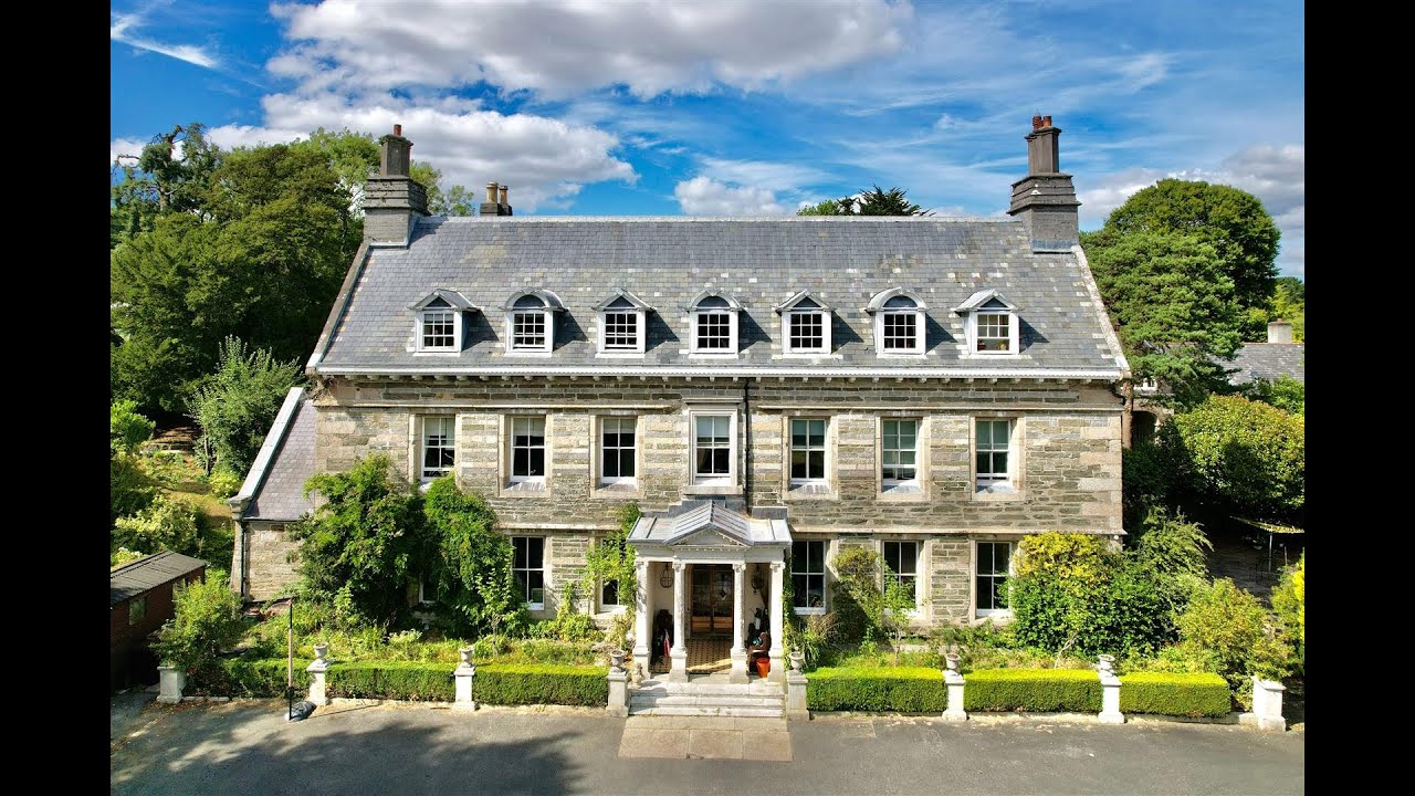 Manadon House Aerial Footage - YouTube
