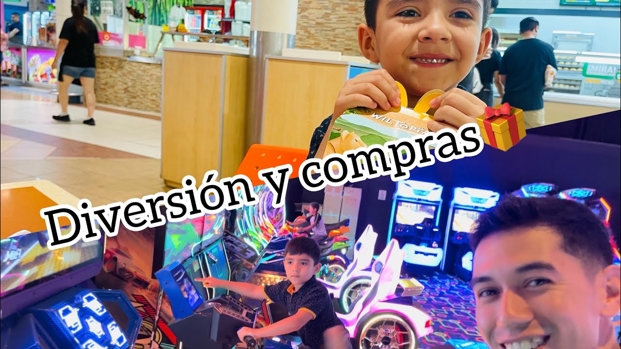 DÍA DE DIVERSIÓN Y ALGUNAS COMPRAS🎁 CON SANTI ️ [ALBERTO BASURTO] - YouTube