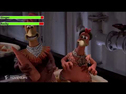Chicken Run (2000) Pie Machine Scene with healthbars - YouTube