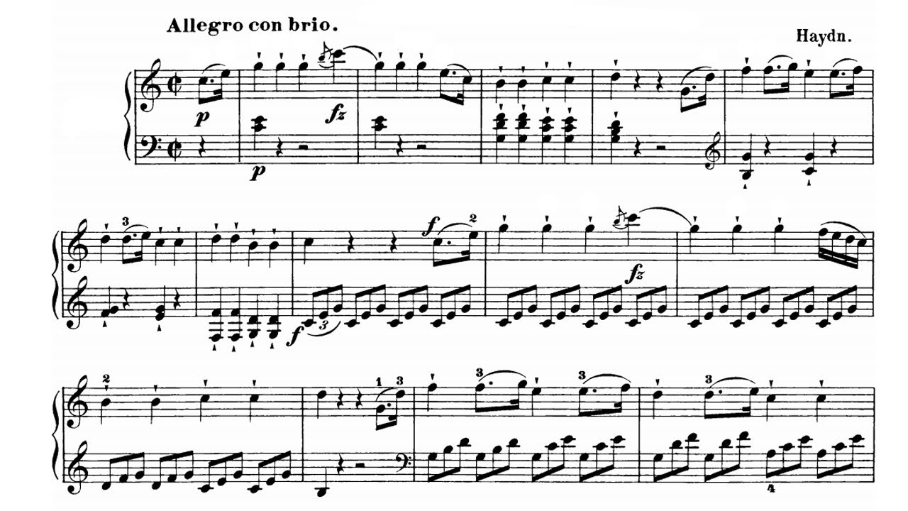 Haydn: Sonata in C Major Hob. XVI:35 - Rudolf Buchbinder, 1972 ...