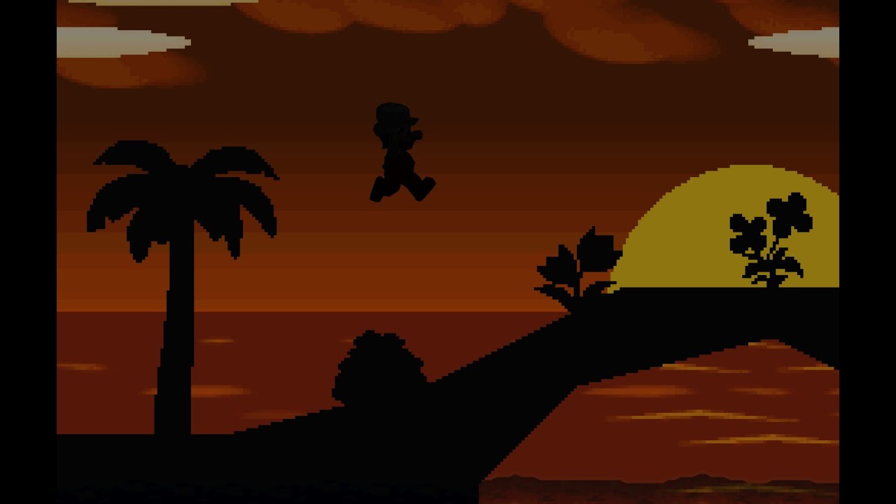 New Super Mario Land - Sunset Beach - YouTube