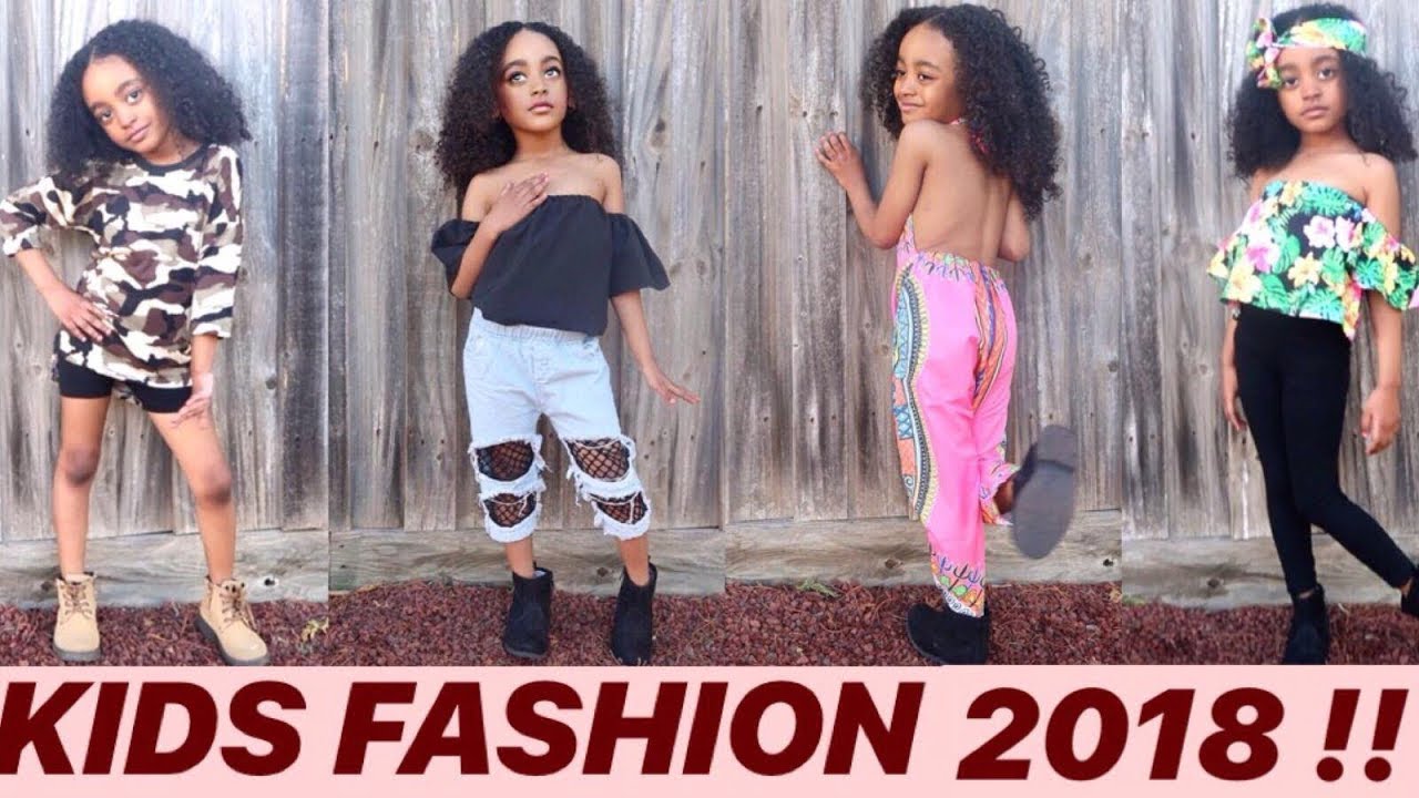 Latest Fashion Trends for Kids 2018 - YouTube