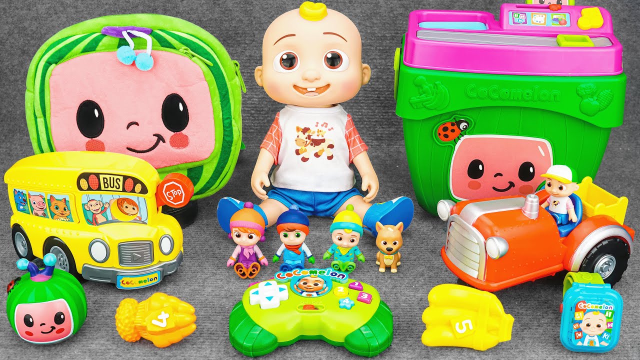 COCOMELON Collection Unboxing - Satisfying Unboxing (ASMR) - YouTube
