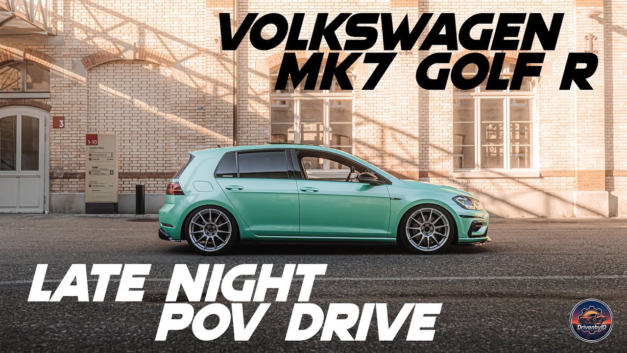 Late Night POV Drive in my Volkswagen Golf MK7.5 R🔥 #volkswagen #cars # ...