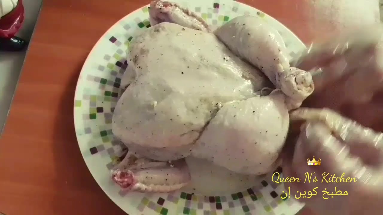 بمكونين اثنين فقط جهزي دجاج مشوي على الطريقة الكورية| Korean Roasted ...