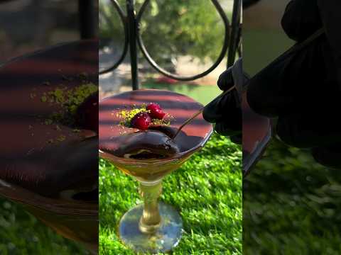 Pryanikdan trayfl 🤭🍸#pishiriqlar #dessert #chocolatecake