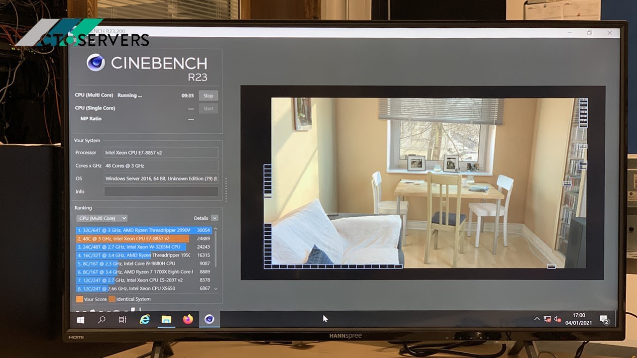 48 Core Intel Xeon CPU ( Quad CPU Build ) , Rendering , HPC , AI ...